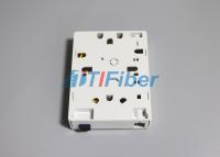 China Compact Structure Faceplate FTTH Mini Fiber Optic Terminal Box / Ofc Termination Box for sale