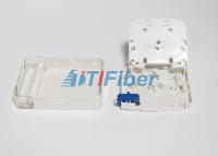 China LC Duplex OM4  FTTH Fiber Optic Terminal Box Wall Mounted Fiber Optic Cable Box for sale