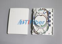 China Wall mounted SC UPC APC Fiber Optic Terminal Box with ABS PC Material FTTH for sale