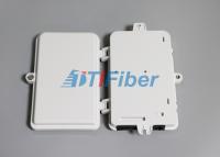 China Wall Mounted Fiber Optic Distribution Box with 4 Port SC Fiber Adapters for sale