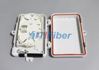 China Wall Mounted Fiber Optic Distribution Box with 4 Port SC Fiber Adapters for sale