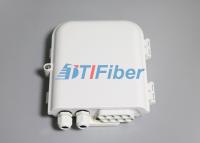 China 1*8 PLC Fiber Splitter Box  Wall Mounted Outdoor Distribution Box for sale