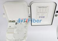 China 16 Port Optical Fiber Distribution Box With 1*16 PLC Fiber Splitter for sale