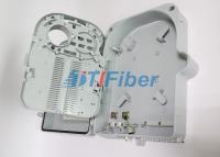 China SC 12 Port Wall Mount Fiber Termination Box With ABS Plastic Housing for sale