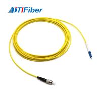 China FC-LC Single Mode Simplex Fiber Optic Patch Cord 1M 2M 4M 5M Available for sale