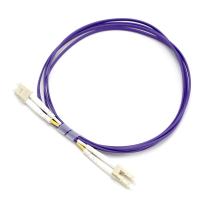 China FTTH Purple Ericaviolet Color OM4 Fiber Cable Multimode DX Duplex Optical for sale