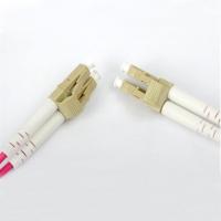 China FTTH Purple Ericaviolet Color OM4 Fiber Cable Multimode DX Duplex Optical for sale
