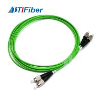 China TTIFiber FC-FC Green Jacket OM5 Fiber Optic Patch Cord Multimode DX Duplex for sale