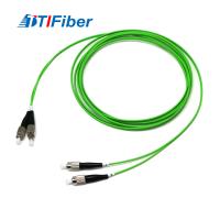 China TTIFiber FC-FC Green Jacket OM5 Fiber Optic Patch Cord Multimode DX Duplex for sale