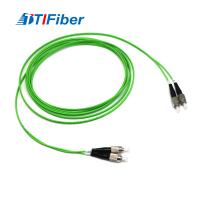 China TTIFiber FC-FC Green Jacket OM5 Fiber Optic Patch Cord Multimode DX Duplex for sale