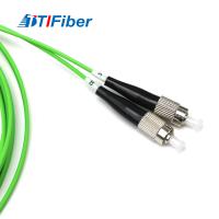 China TTIFiber FC-FC Green Jacket OM5 Fiber Optic Patch Cord Multimode DX Duplex for sale