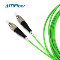 China TTIFiber FC-FC Green Jacket OM5 Fiber Optic Patch Cord Multimode DX Duplex for sale