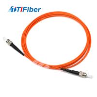 China ST-ST Multimode Simplex Fiber Optic Patch Cord All Lengths Customizable for sale