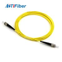 China FTTH Use ST-ST Single Mode Simplex Fiber Optic Patch Cord Cable All Lengths Available for sale