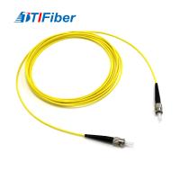 China FTTH Use ST-ST Single Mode Simplex Fiber Optic Patch Cord Cable All Lengths Available for sale