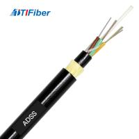China Adss Fiber Optic Cables Outdoor Overhead Power Single Mode 1 2 4 6 8 12 24 48 144 Core for sale