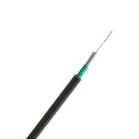 China GYXS SM G652D 4 core 9.4mm with galvanised steel wire LSZH black rodent resistant outdoor fiber cable for sale