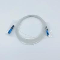 China New Portable White Invisible Fiber Drop Patch Cable From TTI for sale