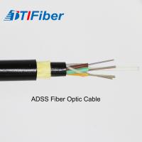 China ADSS G652D All Dielectric Self-Supporting Aerial Fiber Optic Cable for sale