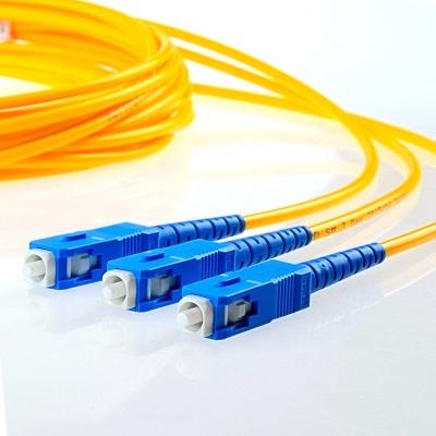 China Upc Pc Apc Sc Fc To Lc Fiber Patch Cord Sm Mm Optical Fiber Jumper for sale