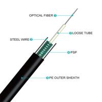 China GYXTW Fiber Optic Cable 4 6 8 12 Core Armored Multimode 100 Meter for sale
