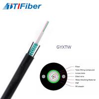 China GYXTW Fiber Optic Cable 4 6 8 12 Core Armored Multimode 100 Meter for sale