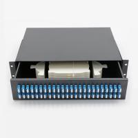China 8 12 24 48 96 144 Port MTP / MPO Fiber FTTH Rack Mount Fiber Patch Panel for sale