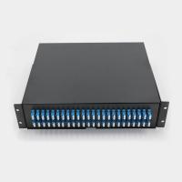 China 8 12 24 48 96 144 Port MTP / MPO Fiber FTTH Rack Mount Fiber Patch Panel for sale