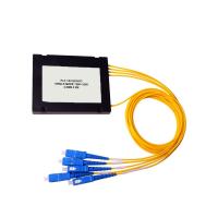 China FTTH G657A1 G657A2 Fiber Optic Splitter Box Plc Splitter 1x8 for sale