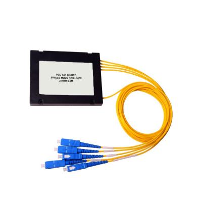 China FTTH G657A1 G657A2 Fiber Optic Splitter Box Plc Splitter 1x8 for sale