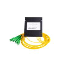 China FTTH G657A1 G657A2 Fiber Optic Splitter Box Plc Splitter 1x8 for sale