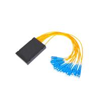China LAN FTTX Fiber Optic Splitter 1x2 Plc Splitter Low Insertion Loss for sale