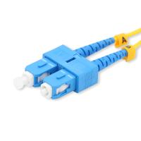 China Simplex Duplex Fiber Optic Cable Patch Cord SC UPC 0.9mm 2.0mm 3.0mm for sale
