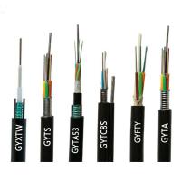 China Communication GYXTW 8 Core Armoured Fibre Optic Cord Optical Fiber Cable for sale