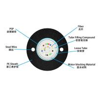 China Communication GYXTW 8 Core Armoured Fibre Optic Cord Optical Fiber Cable for sale