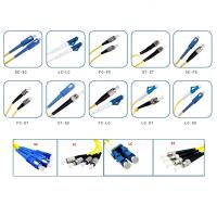 China Yellow SC To SC Single Mode Fiber Patch Cord OD 2.0mm 3.0mm Simplex for sale