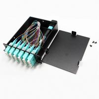 China 12 24 Core MTP MPO Cassette Module For Fiber Optic Patch Panel for sale