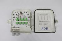 China Fiber Optic Outdoor Waterproof FTTH Terminal Box 8 12 16 Core for sale