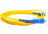 China Simplex Single Mode LSZH Fiber Optic Patch Cord for FTTH Network for sale