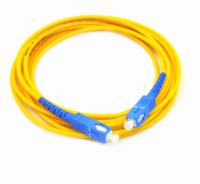 China Simplex Single Mode LSZH Fiber Optic Patch Cord for FTTH Network for sale