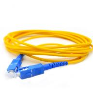 China Simplex Single Mode LSZH Fiber Optic Patch Cord for FTTH Network for sale