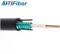 China GYXTW G652D Black Fiber Cable Single Mode Armoured Duct Aerial for sale