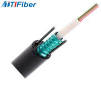 China GYXTW G652D Black Fiber Cable Single Mode Armoured Duct Aerial for sale
