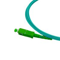 China 1.6mm 2.0mm G657A1 G657A2 single mode patch cord Simplex Aqua for sale
