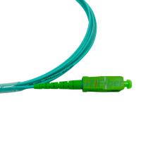China 1.6mm 2.0mm G657A1 G657A2 single mode patch cord Simplex Aqua for sale