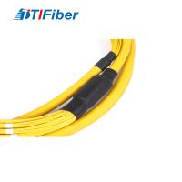 China LC SM MPO Patch Cord With UPC Connector Integrated Optical Fiber for sale