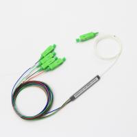 China 2x32 PLC Fiber Optic Splitter , FTTH Network Optical Fiber Coupler for sale