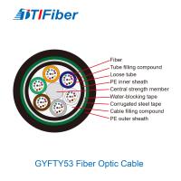China GYFTY53 Non Metallic Fiber Optic Cable Strong Moisture Resistance for sale