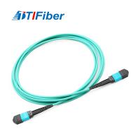 China Multimode Duplex OM3 optical patch cord With 100G Data Transfer for sale