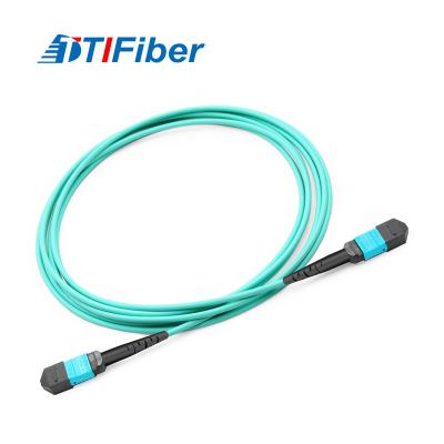China Multimode Duplex OM3 optical patch cord With 100G Data Transfer for sale